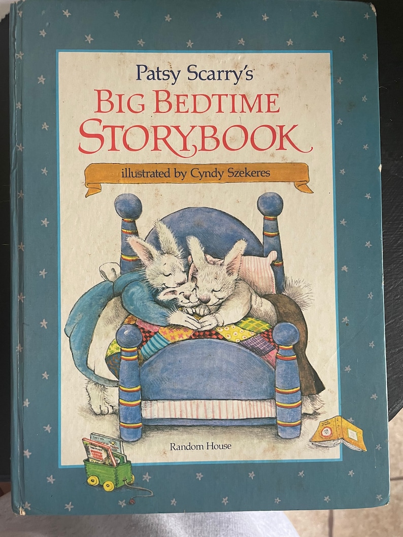Patsy Scarrys Big Bedtime Storybook Illustrated by Cyndy - Etsy