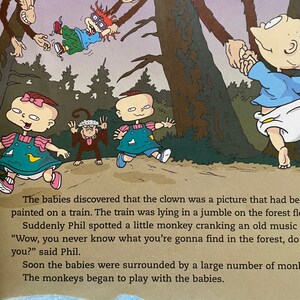 The Rugrats Versus the Monkeys/vintage 1998 Nickelodeon Paperback Book ...