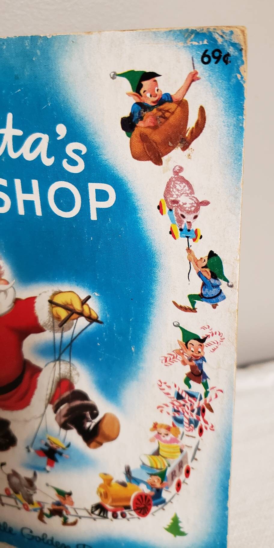 Walt Disney's Santa's Toy Shop/vintage 1979 Little - Etsy