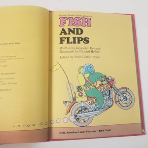 Sweet Pickles "fish and Flips" by Jacquelyn Reinach/vintage 1977 Weekly ...