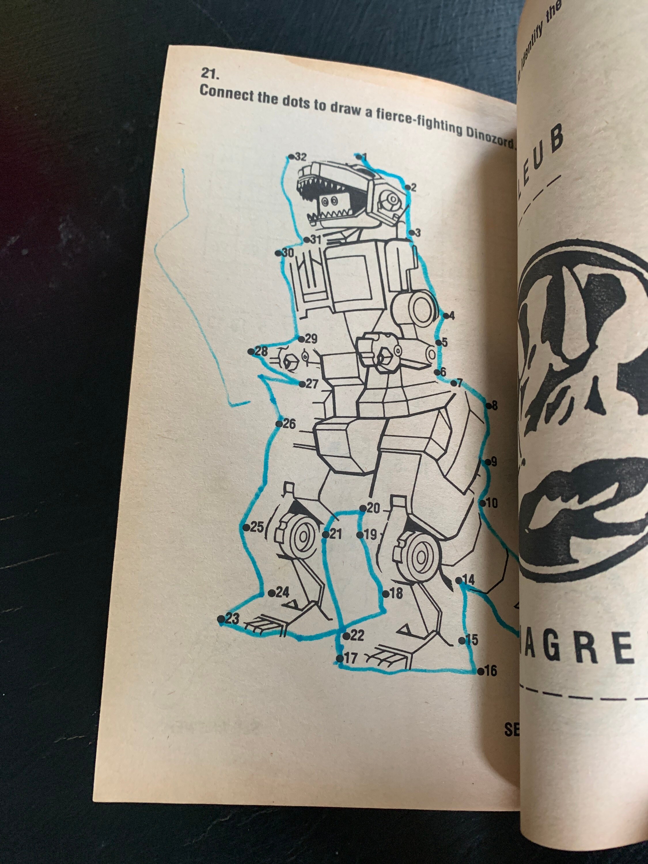 Might Morphin Power Rangers Puzzles and Mazes/ Power Rangers - Etsy