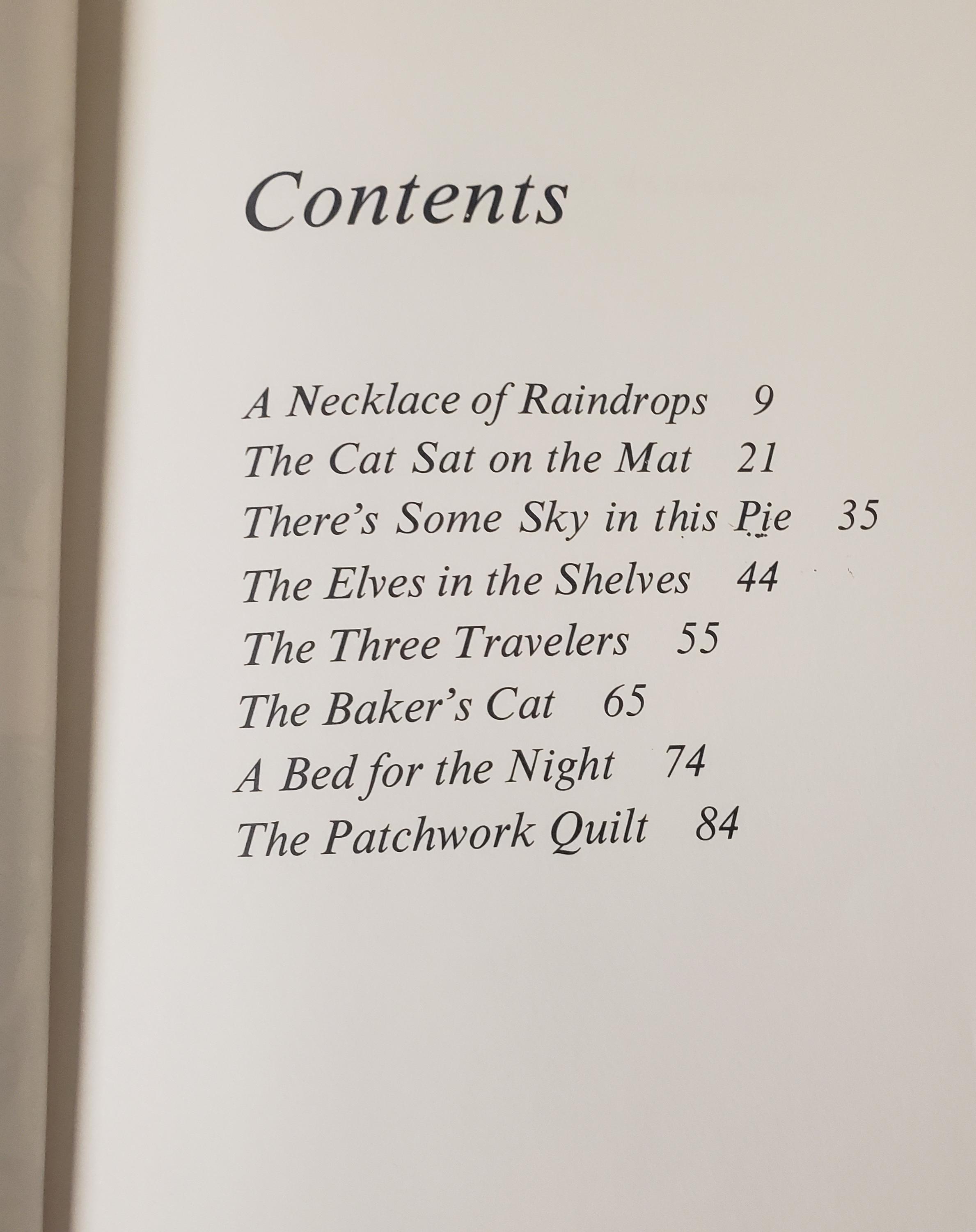 A Necklace of Raindrops and Other Stories by Joan Aiken/vintage 1968 ...
