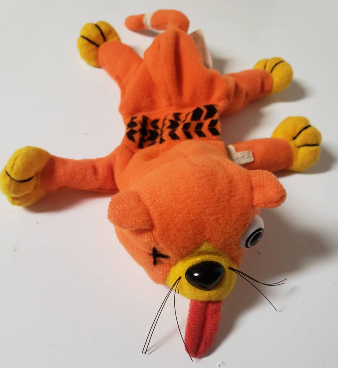 Meanies Splat the Road Kill Cat/vintage 1997 the Idea Factory Plush ...