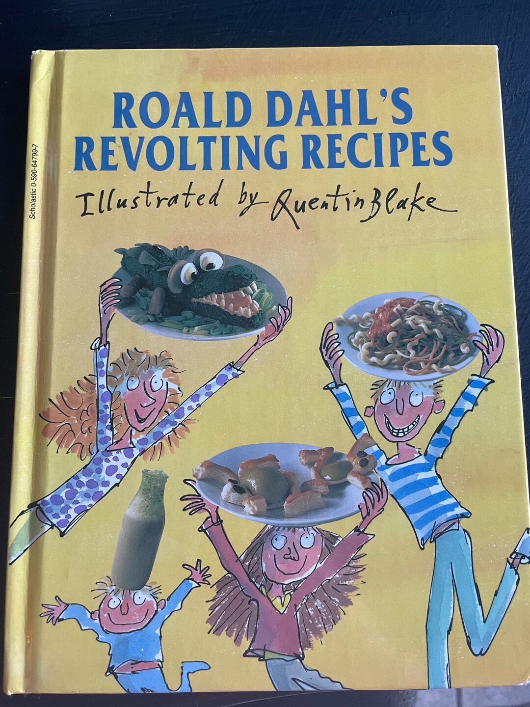 Roald Dahl’s Revolting Recipes Scholastic Hardcover Book/ Nostalgic ...