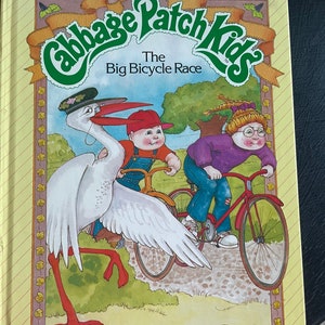 Cabbage Patch Kids the Big Bicycle Race Parker Brothers Storybook ...