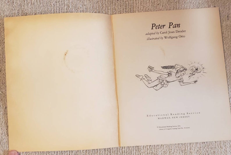 Peter Pan Educational Reading Service Paperback Book/ - Etsy
