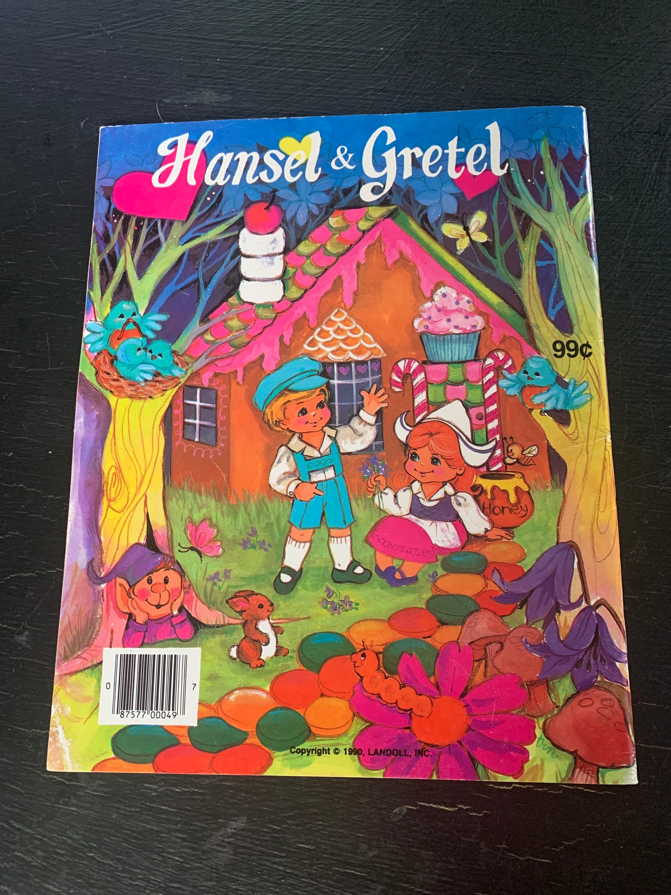 Hansel & Gretel/ Landoll Unused Coloring Book/ Vintage 1990/ - Etsy
