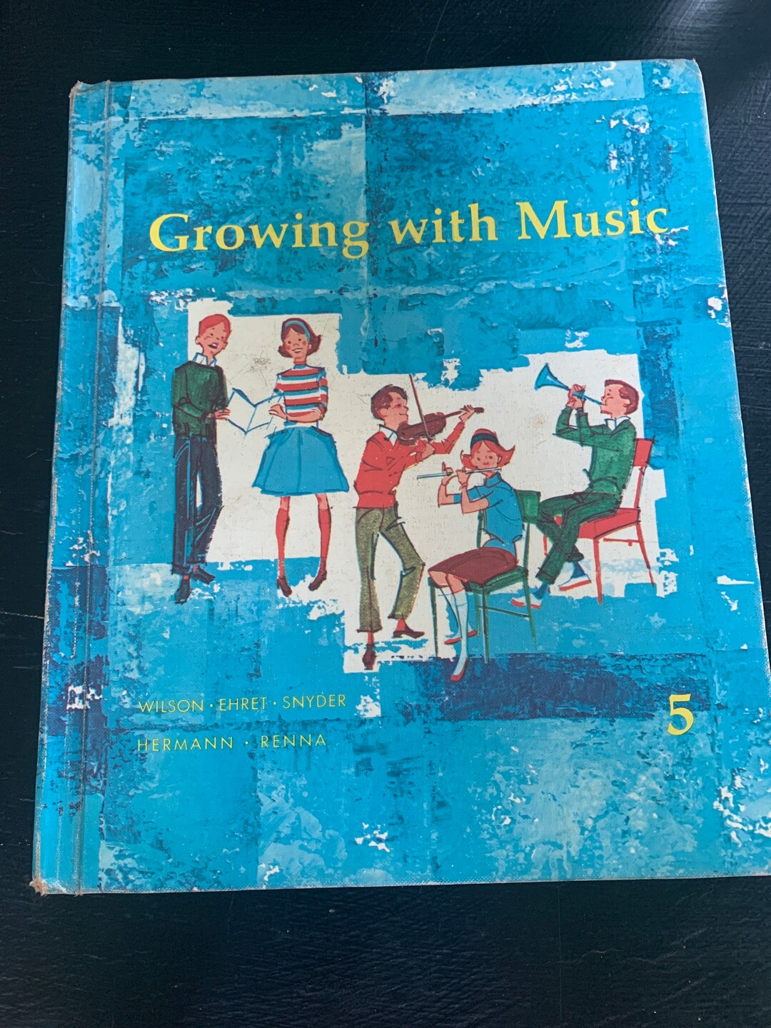 Growing With Music: Book 5/ Prentice Hall School Book/ Vintage 1966 ...