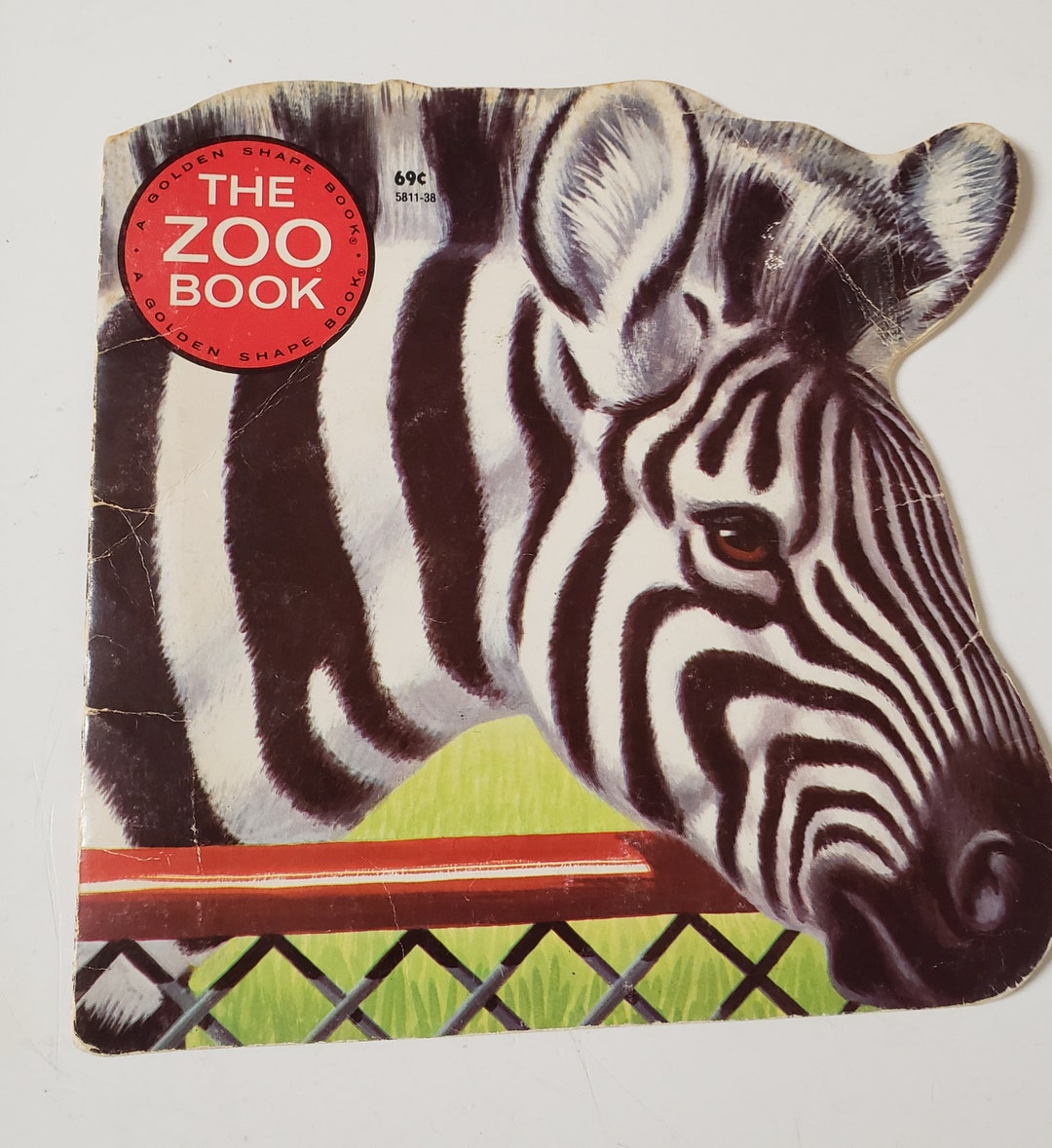 The Zoo Book by Jan Pfloog/vintage 1980s Golden Shape Book Paperback ...