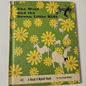 The Wolf and the Seven Little Kids Adapted by Frances K Pavel/vintage ...