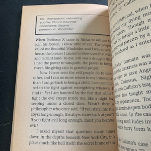 Marvel Comics X-men the Xavier Files/ Paperback Book/ Vintage 1994 ...