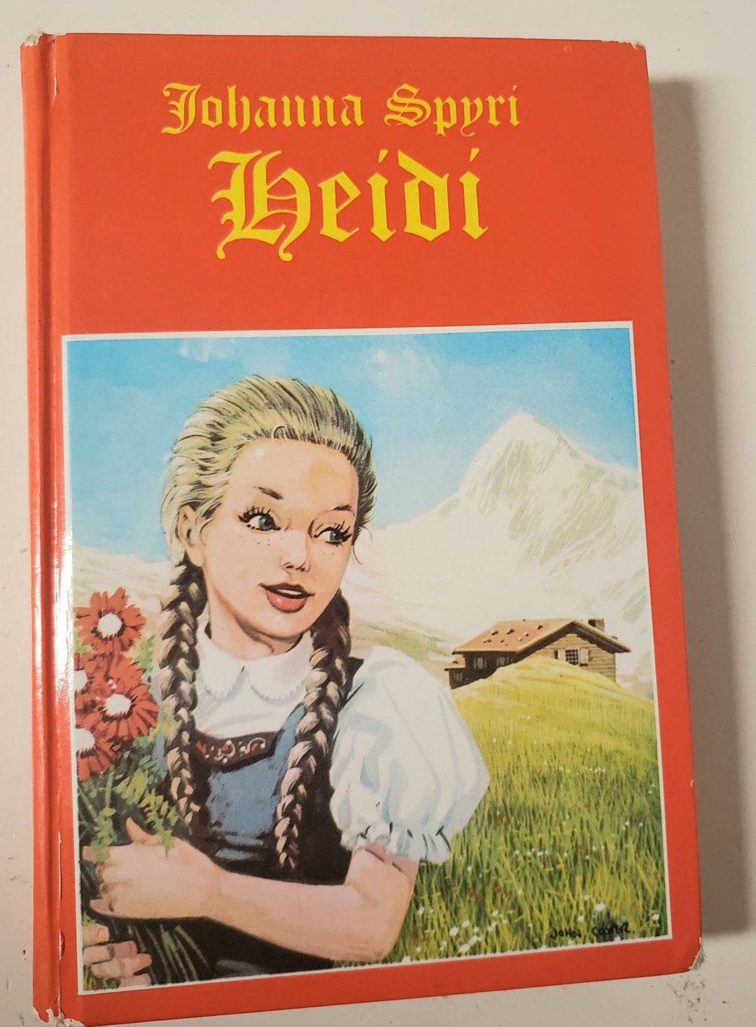 Heidi by Johanna Spyri/vintage 1981 Legendary Classics Hardcover Book ...