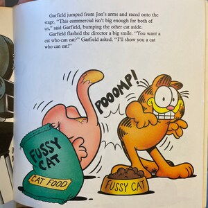 Garfield the Big Star by Jim Davis Golden Look-look Book/ Nostalgic ...