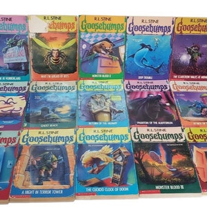 Goosebumps R.L. Stine Complete Set Original Series 1-62 Scholastic Good ...