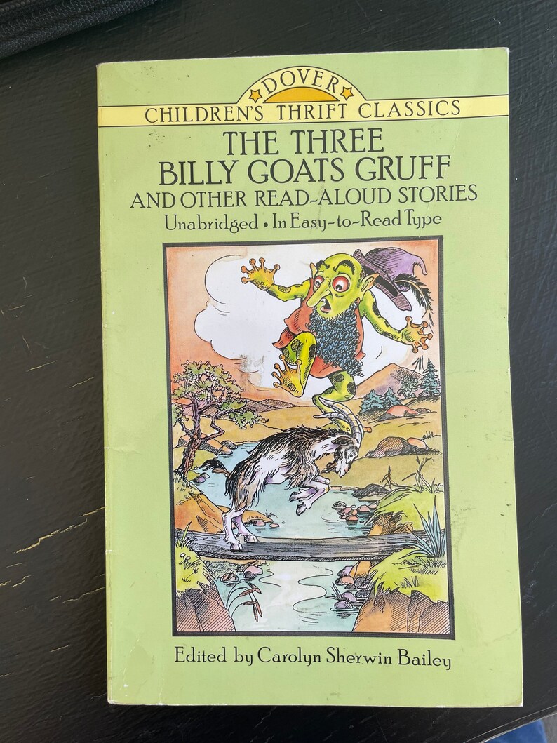 The Three Billy Goats Gruff and Other Read Aloud Stories Dover - Etsy