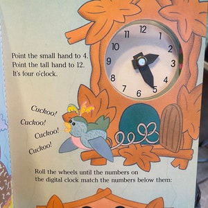 Tick-tock Lets Read the Clock Learning Ladders Board Book/ | Etsy