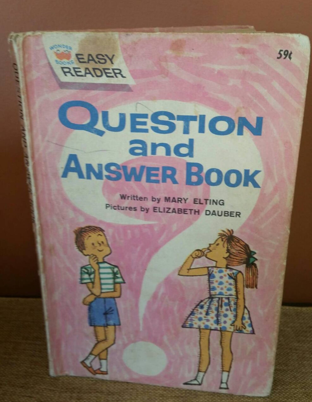 Wonder Book Easy Reader "question and Answers" by Mary Elting/vintage ...