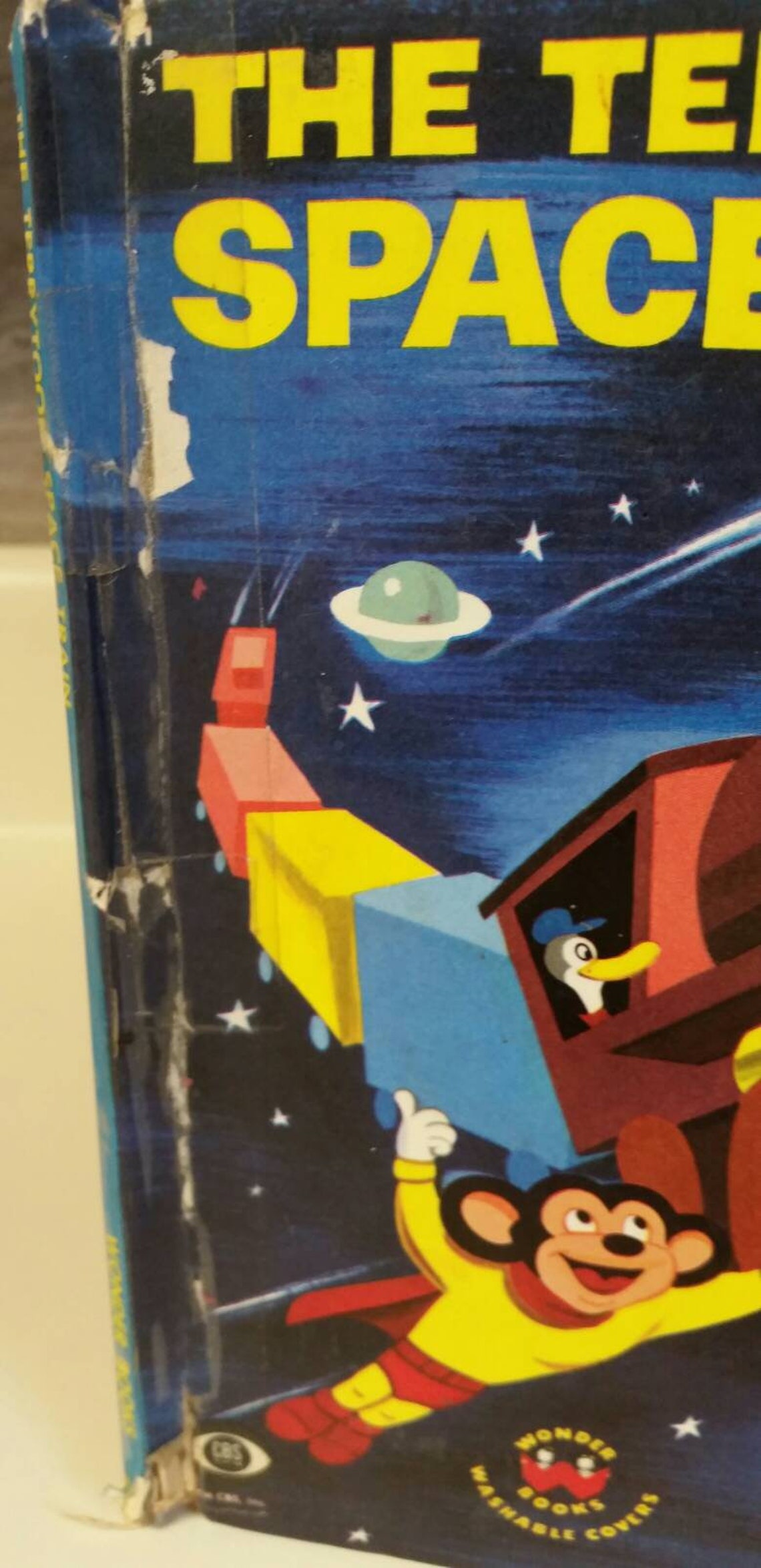 The Terrytoon Space Train/vintage 1958 Wonder Bookd/nursery/baby Shower ...