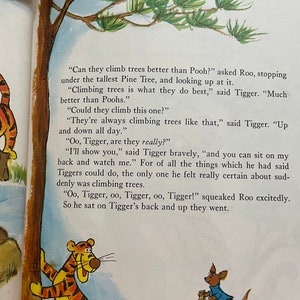 Walt Disney’s Winnie the Pooh and Tigger Little Golden Book “A” Edition ...