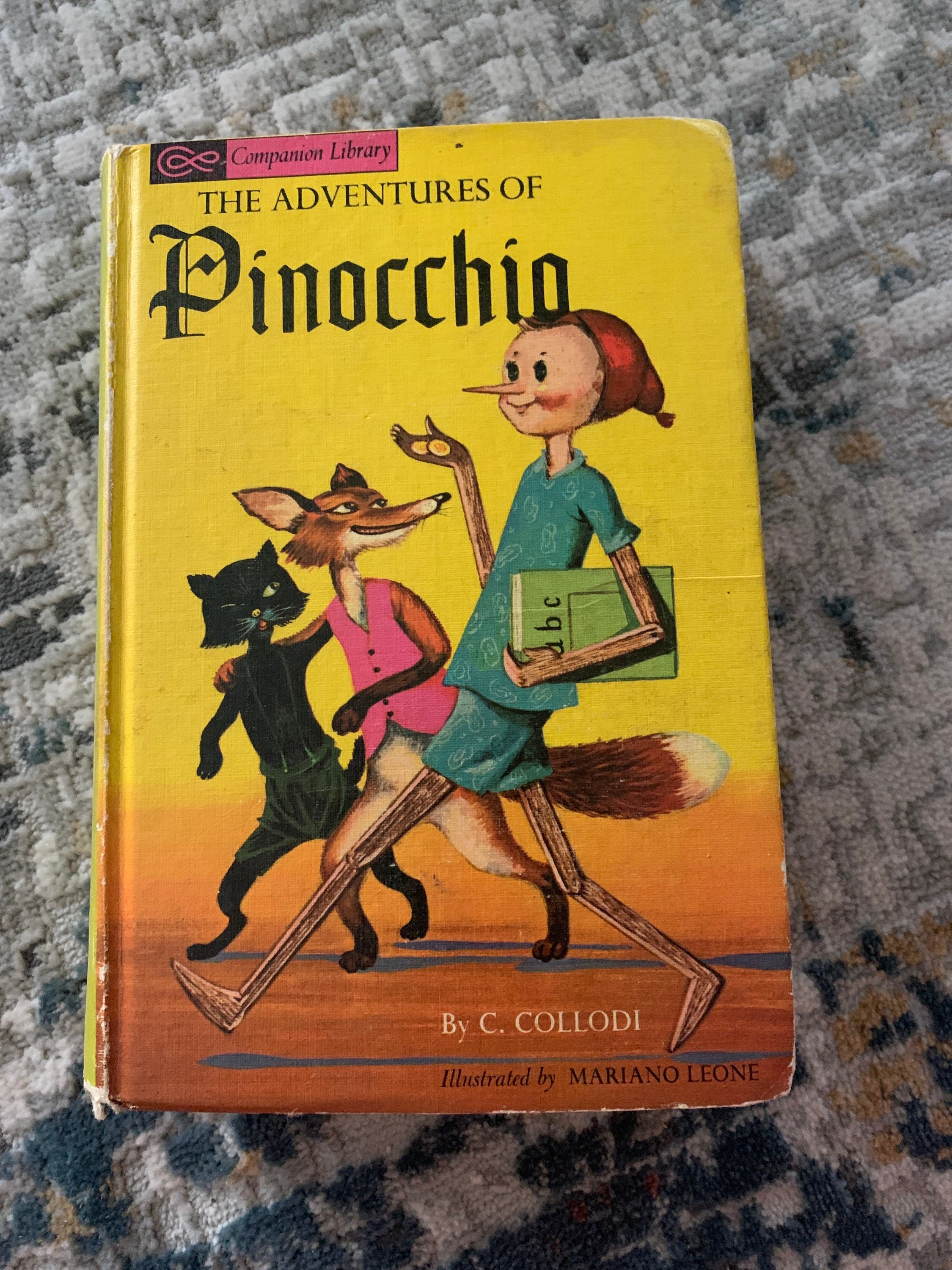 The Adventures Of Pinocchio Book