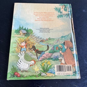 Animal Tales & Fables/ Hide and Seek Book/ Vintage 1990/ Children’s ...
