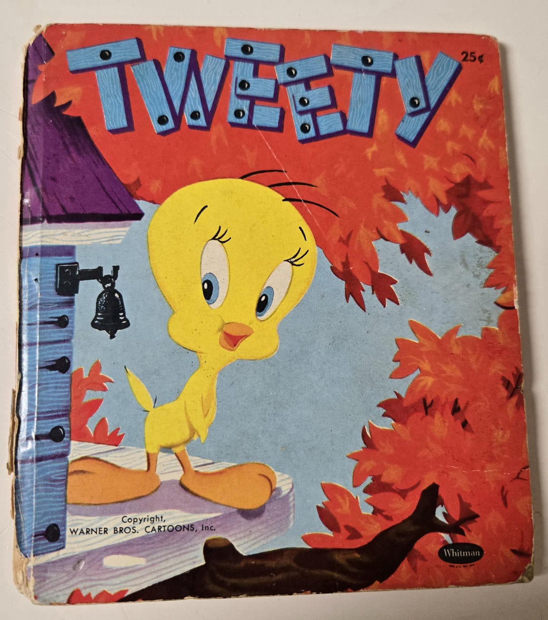 Tweety by Warner Bros Cartoons/vintage 1953 Whitman Tell A Tale Book ...