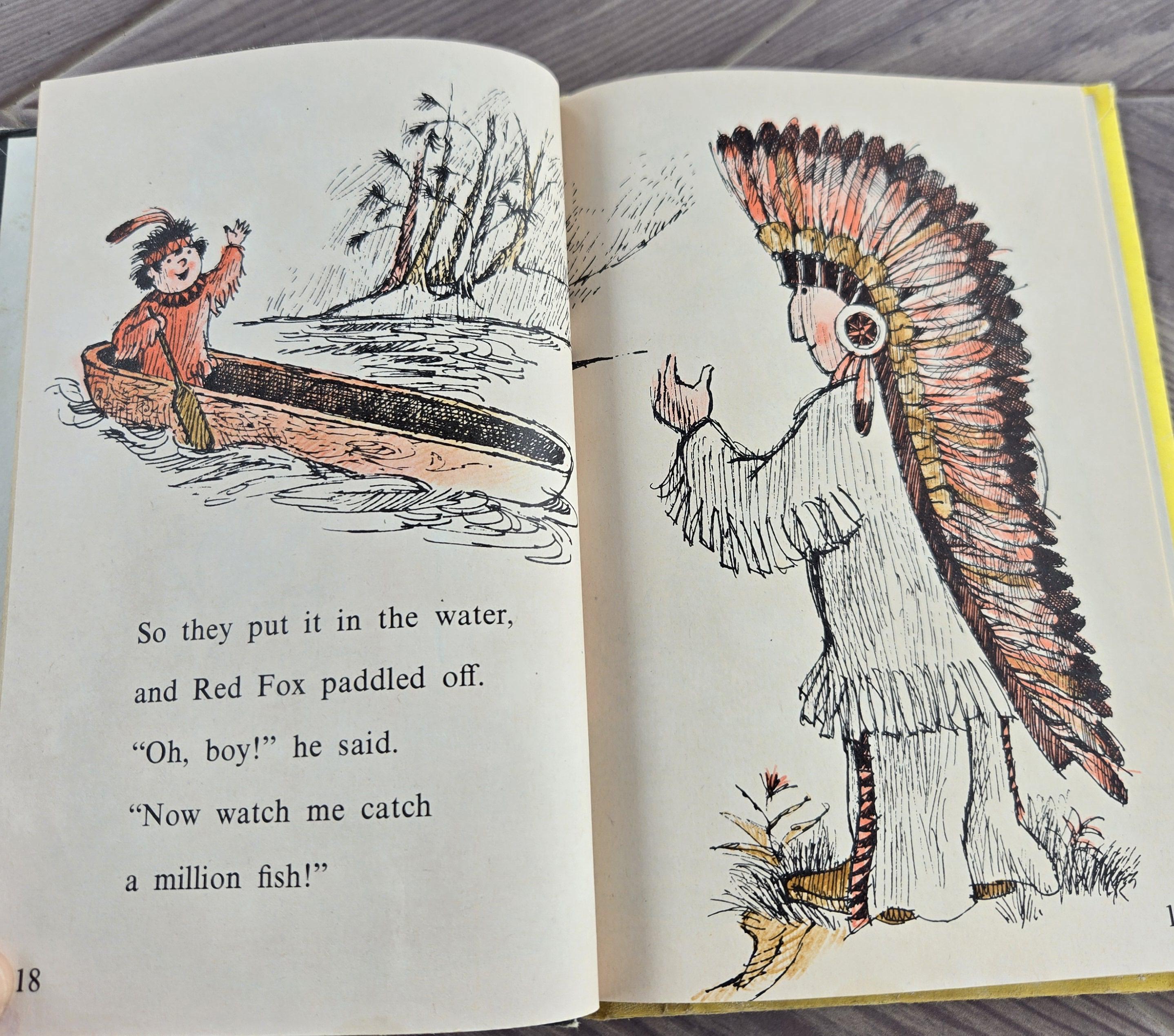 Red Fox and His Canoe by Nathaniel Benchley/arnold Lobel/vintage 1964 ...