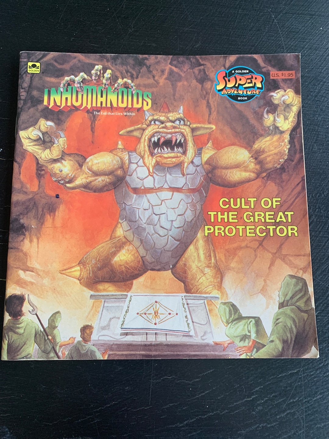 Inhumanoids: Cult of the Great Protector by Wallace I. Green/ Golden ...