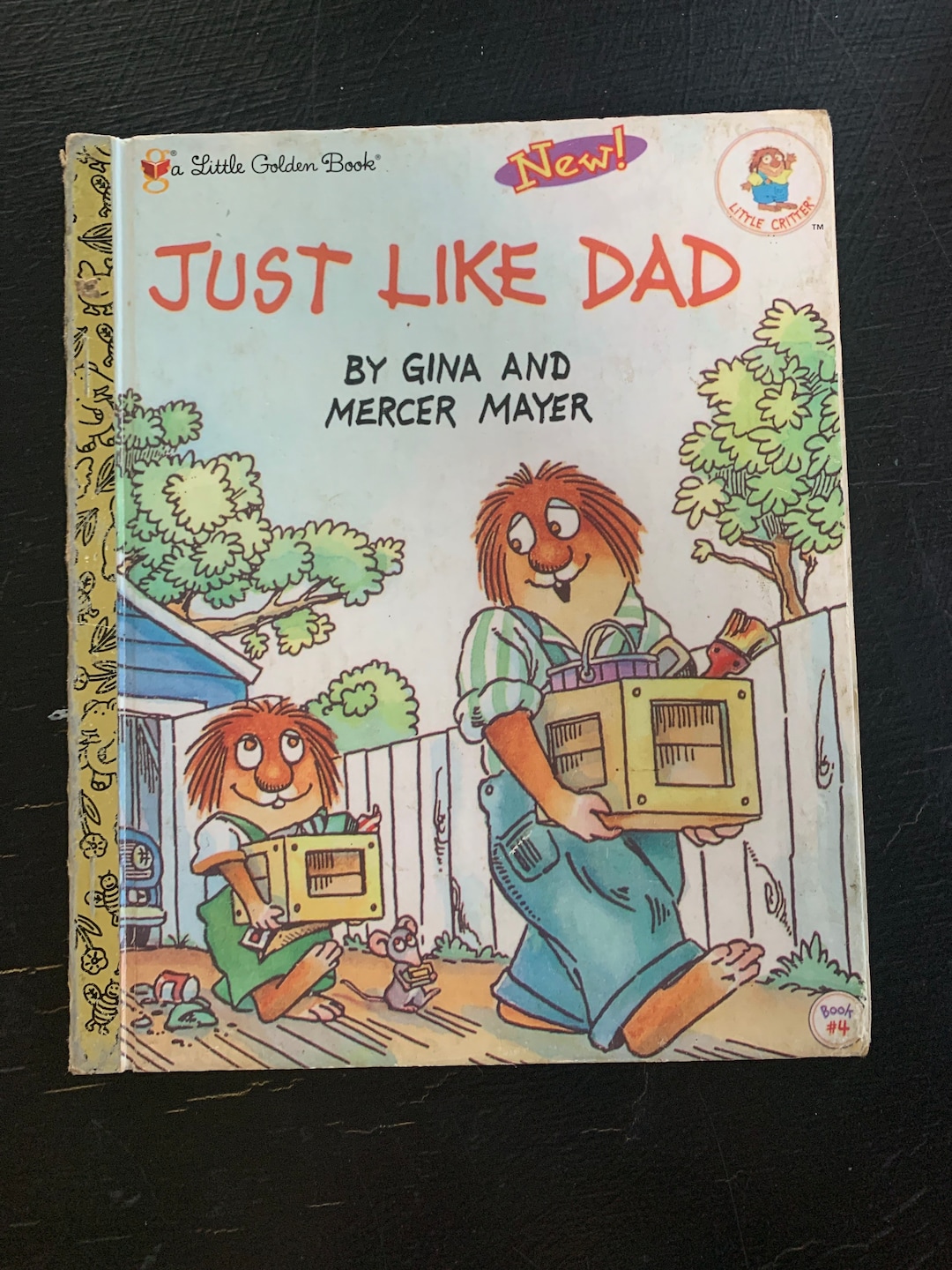 Just Like Dad by Gina and Mercer Mayer/ Little Golden Book/ Vintage ...