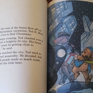 The Bear Who Slept Through Christmas Ted E. Bear & Friends by | Etsy
