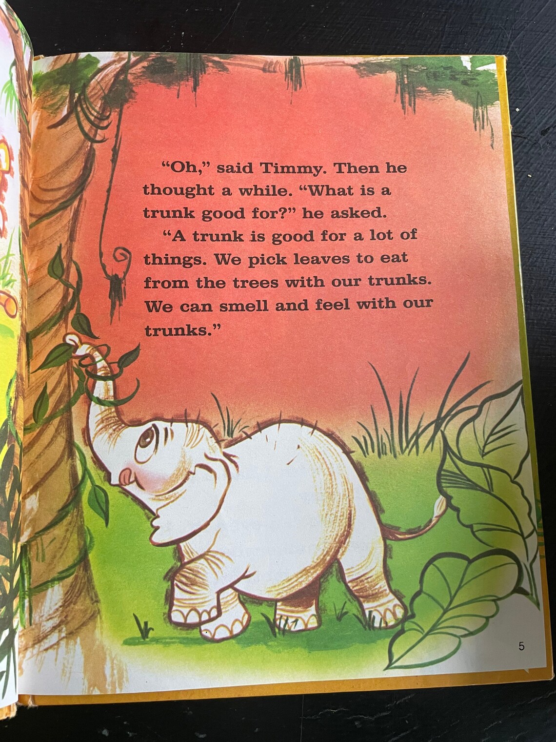 Timmy Tiger and the Elephant/ Vintage 1987 First P.S.I. - Etsy