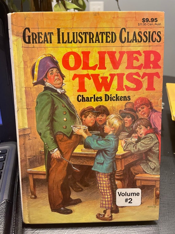 Great Illustrated Classics Oliver Twist by Charles Dickens | Etsy Great Illustrated Classics Oliver Twist by Charles Dickens | Etsy