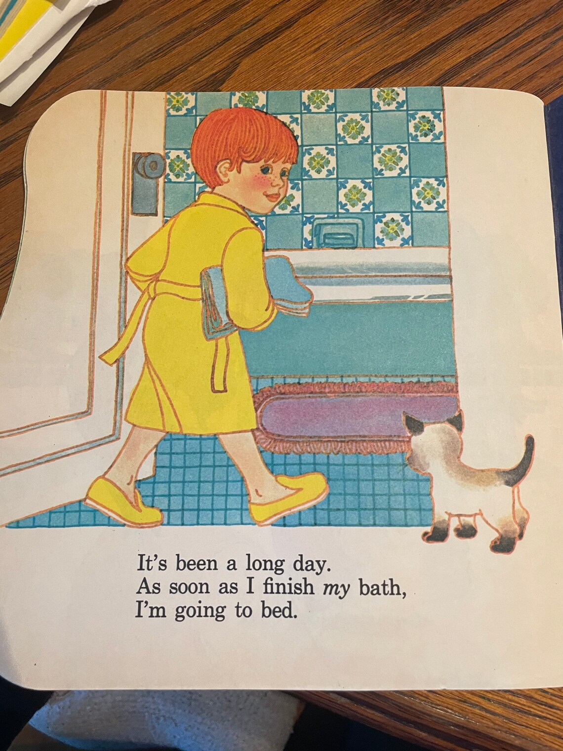 The Bath Book Golden Shape Book / Nostalgic Gift/ Vintage - Etsy