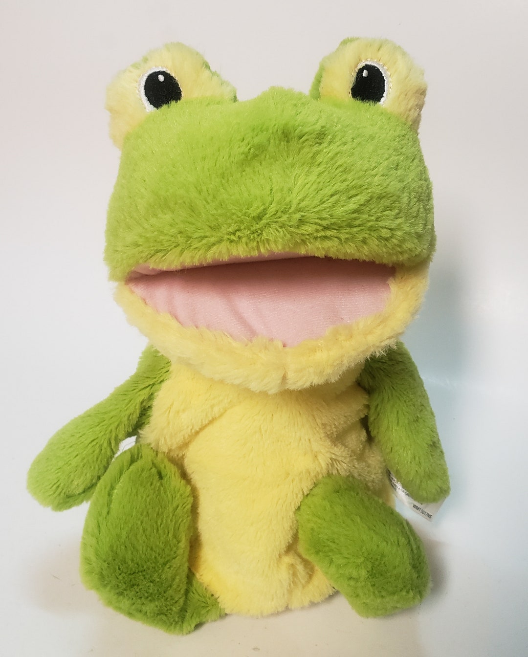 Frog Plush Hand Puppet/vintage 2000 Spark Create Image Plush Puppet ...