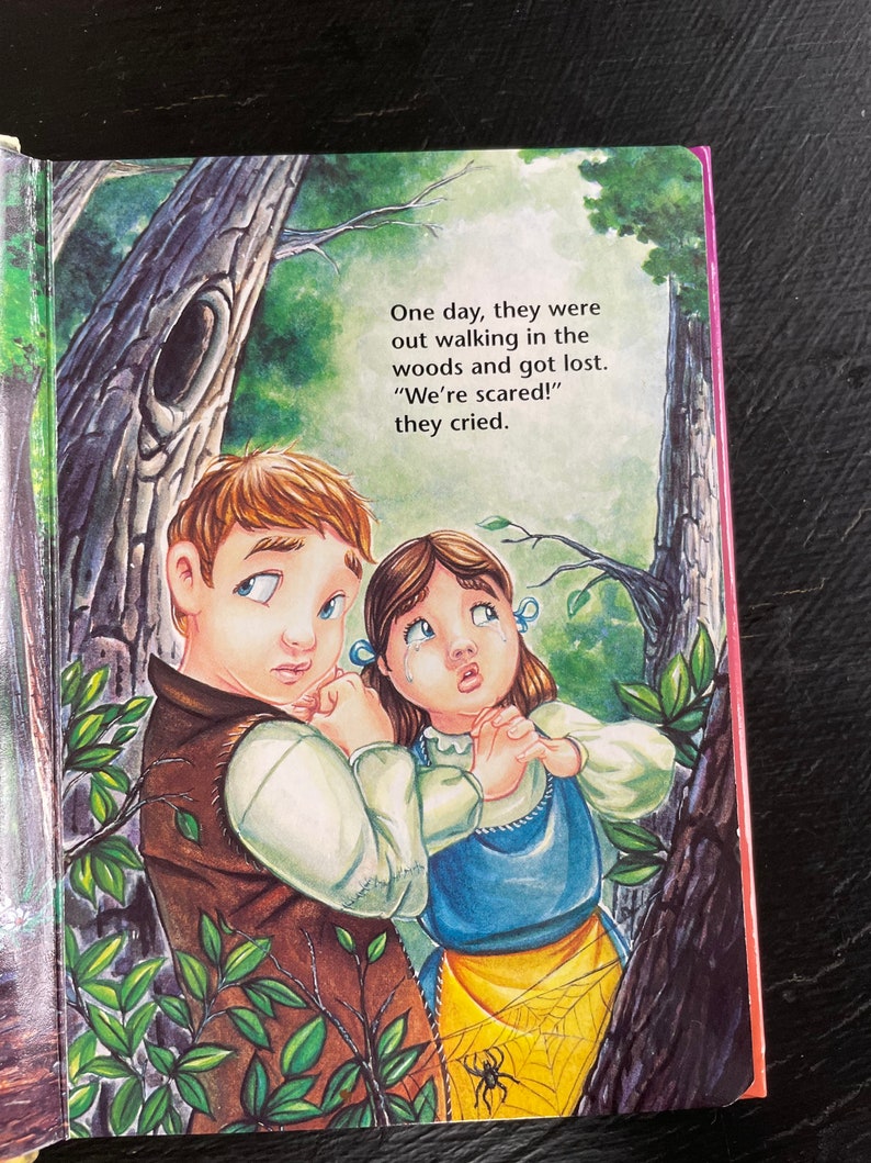 Hansel and Gretel Baby Bears Read Along Board Book/ Nostalgic - Etsy