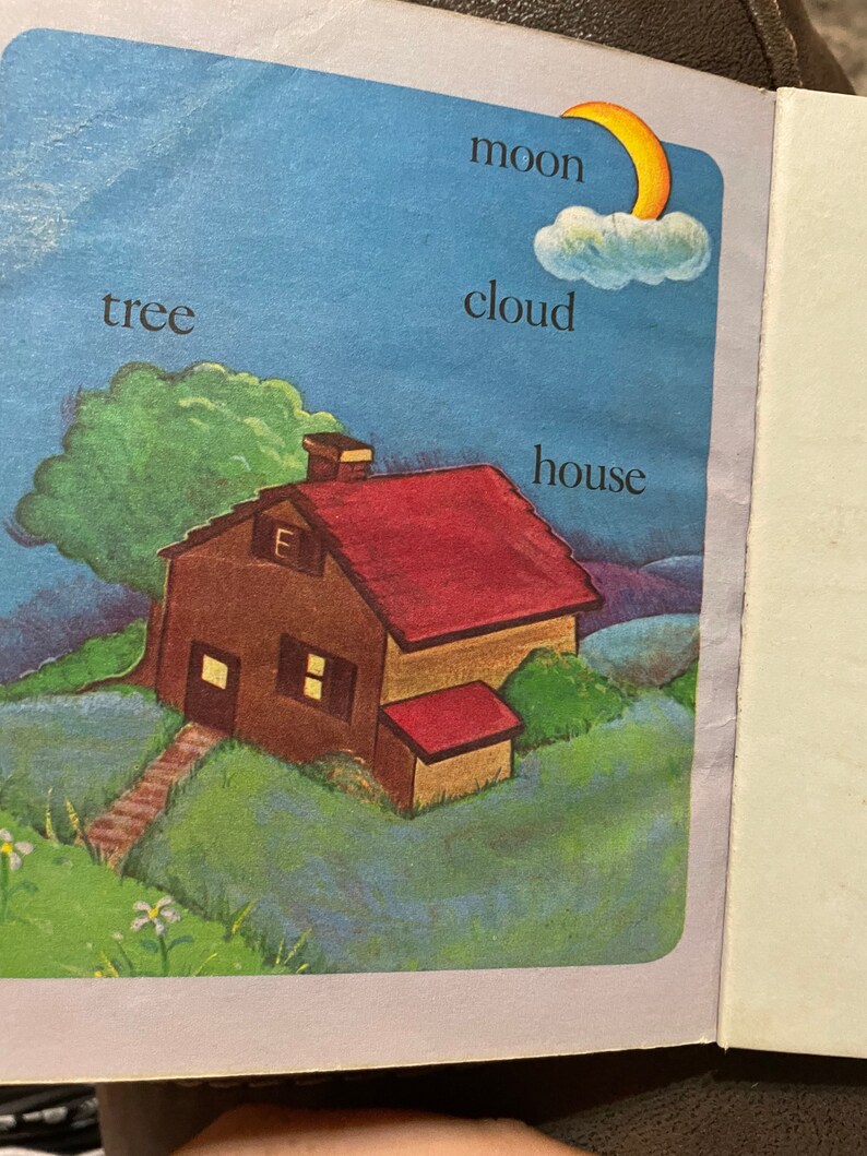 My Book of Words First Little Golden Book/ Nostalgic Gift/ Vintage 1982 ...