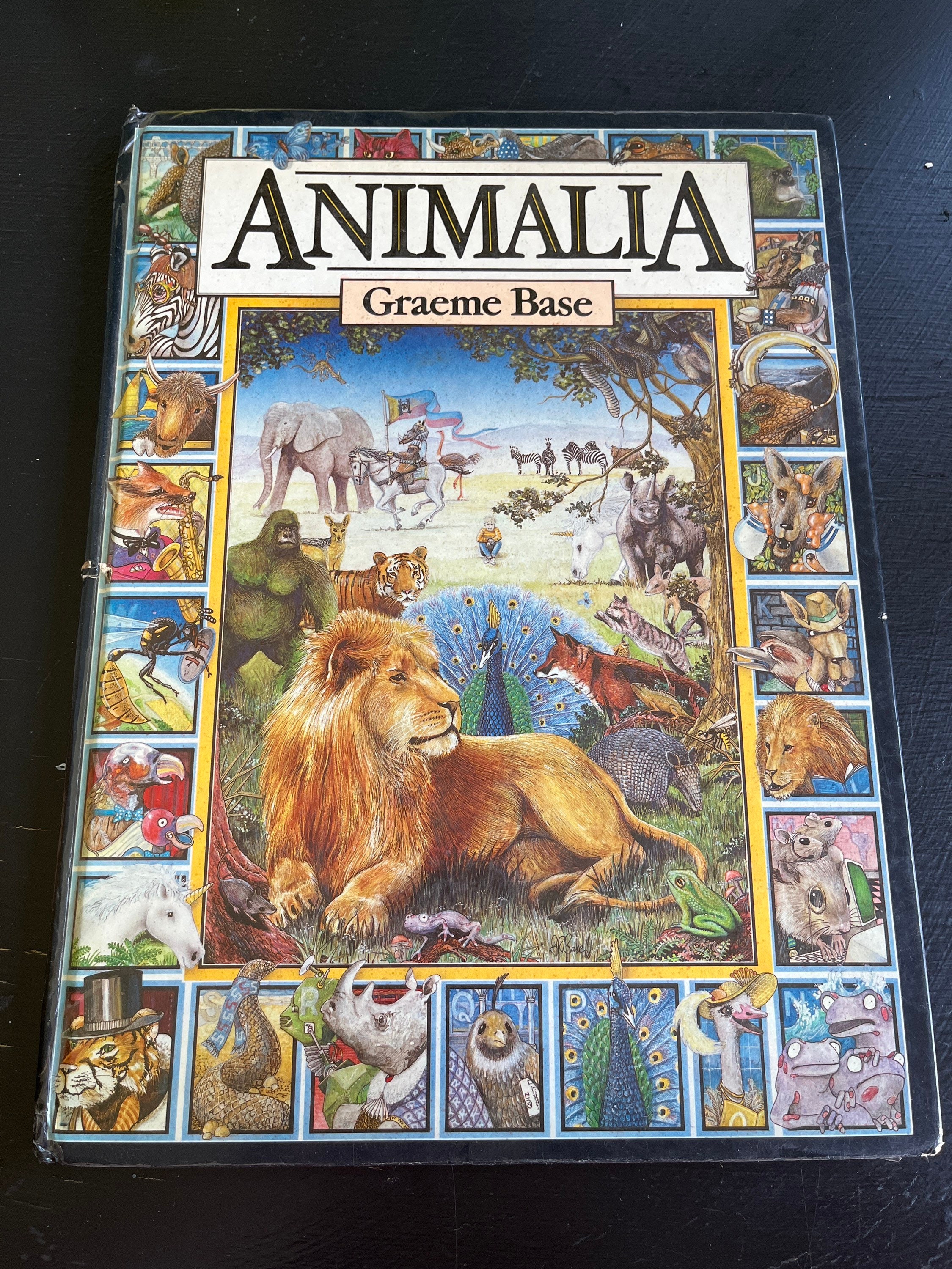 Animalia by Graeme Base/ Hardcover/ Vintage 1986/ Childrens - Etsy