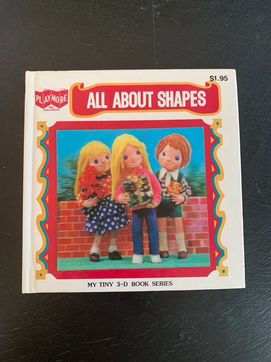 All About Shapes/ Playmore Ting 3-D Book Series Board Book/ Vintage ...
