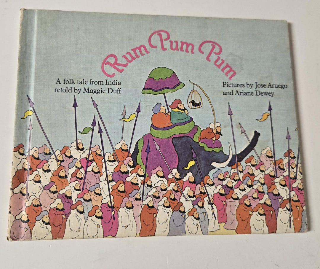 Rum Pum Pum A Folk Tale From India Retold by Maggie Duff/vintage 1978 ...