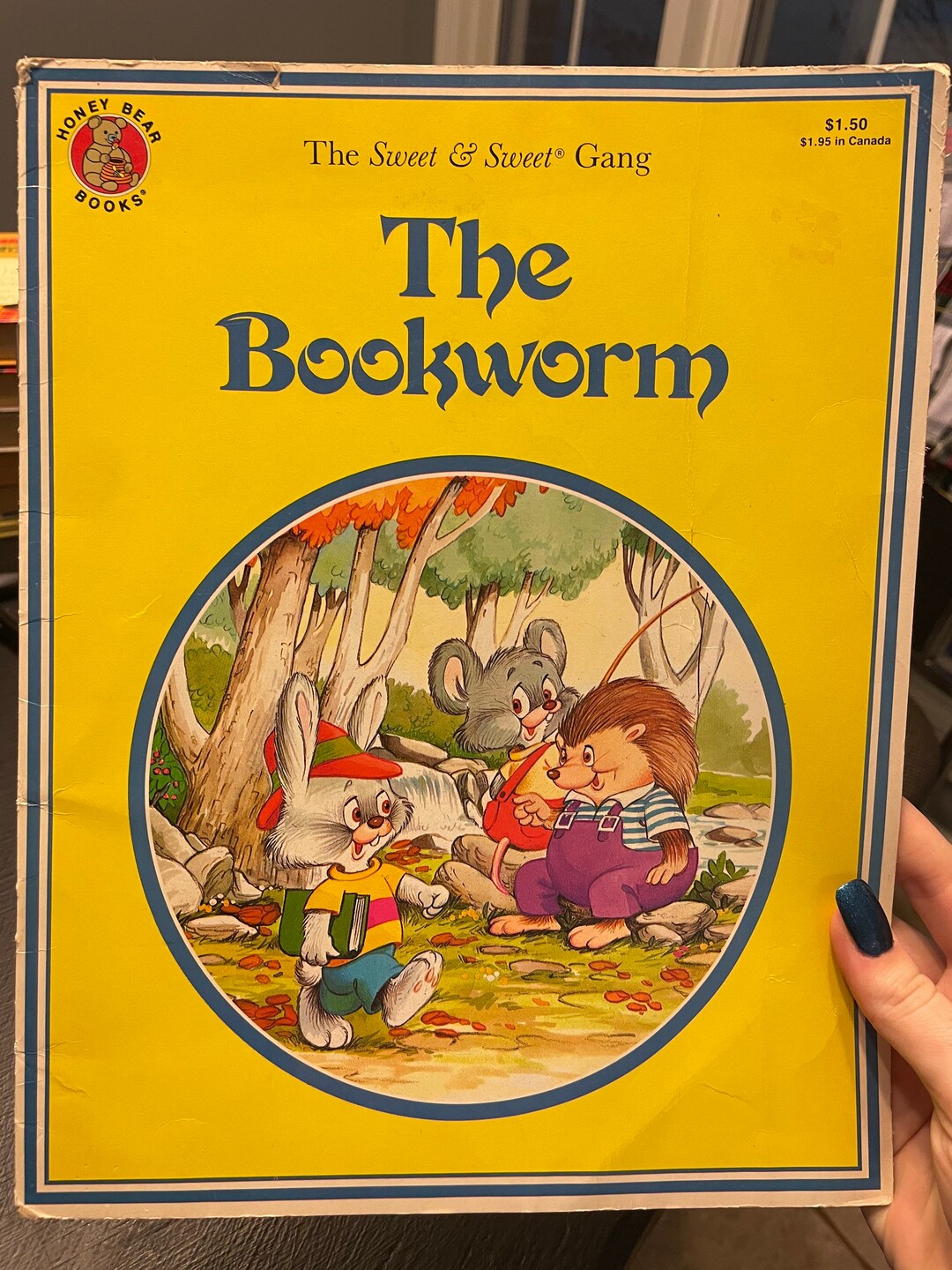 The Sweet & Sweet Gang the Bookworm/ Vintage 1985 Honey Bear Books ...