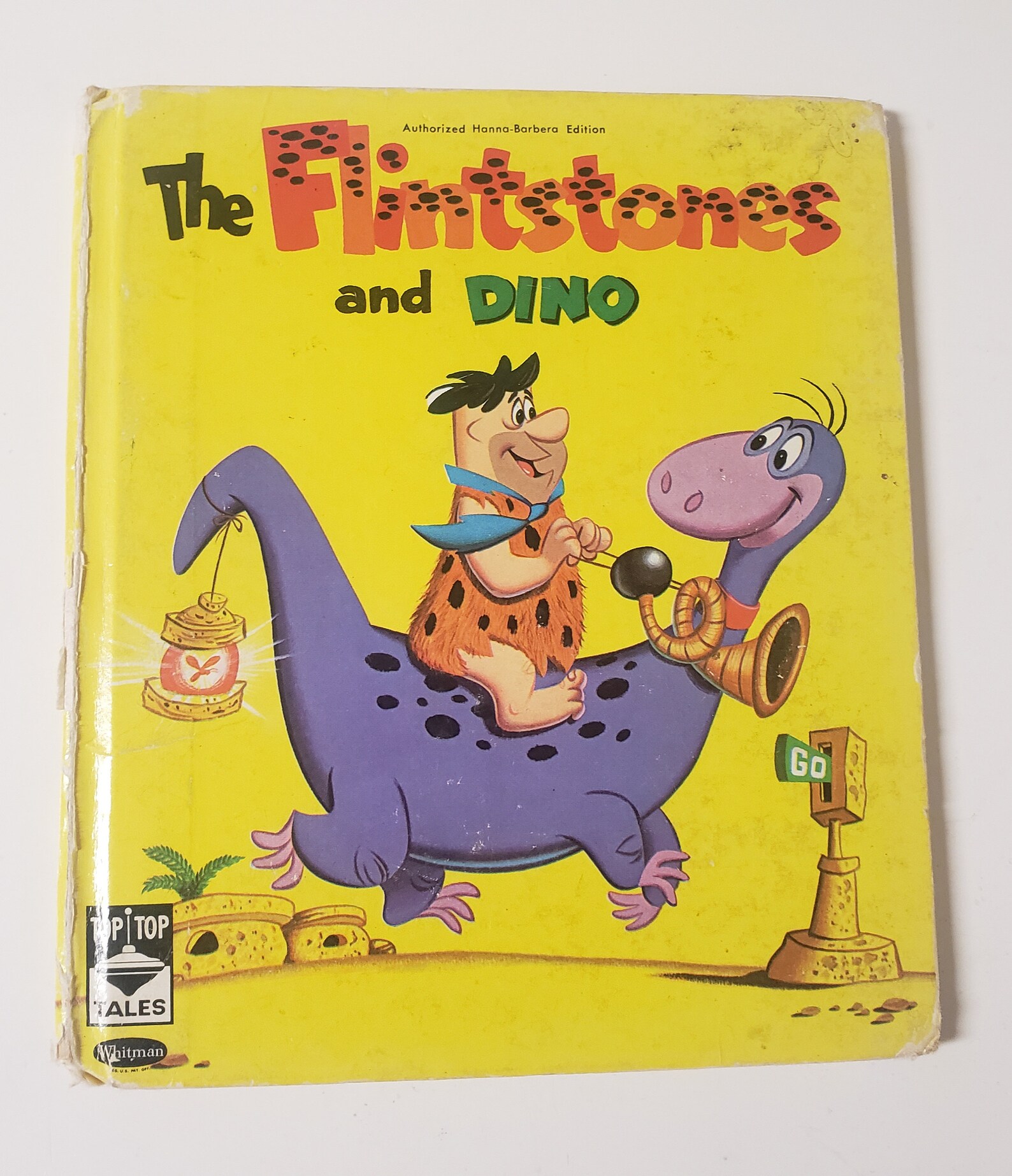 The Flintstones and Dino by Kay Rausch Patrinos/vintage 1961 Whitman ...