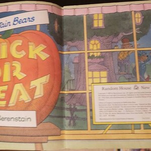 The Berenstain Bears "trick or Treat" First Time Book Paperback by Stan ...
