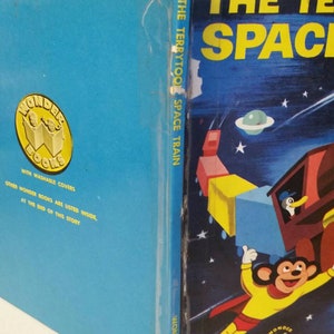 The Terrytoon Space Train/vintage 1958 Wonder Bookd/nursery/baby Shower ...