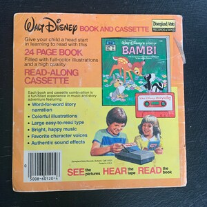 Walt Disney’s Story of Dumbo/ See, Hear, and Read Book/ Vintage 1978 ...