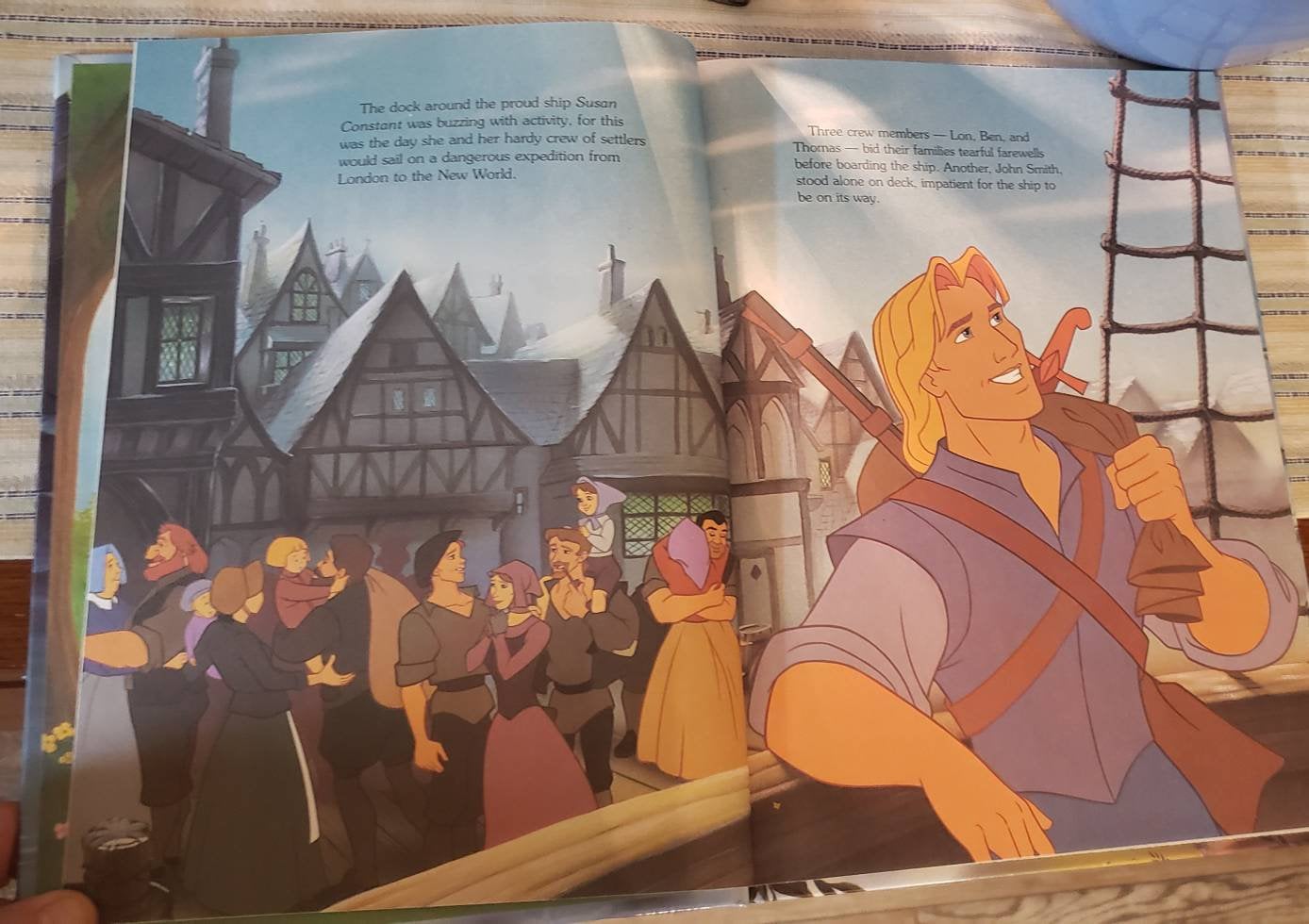 Disney's Pocahontas Storybook/vintage 1995 Childrens - Etsy