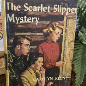 The Scarlet Slippery Mystery Nancy Drew Mystery Book #32 by Carolyn ...