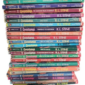 Goosebumps R.L. Stine Complete Set Original Series 1-62 Scholastic Good ...