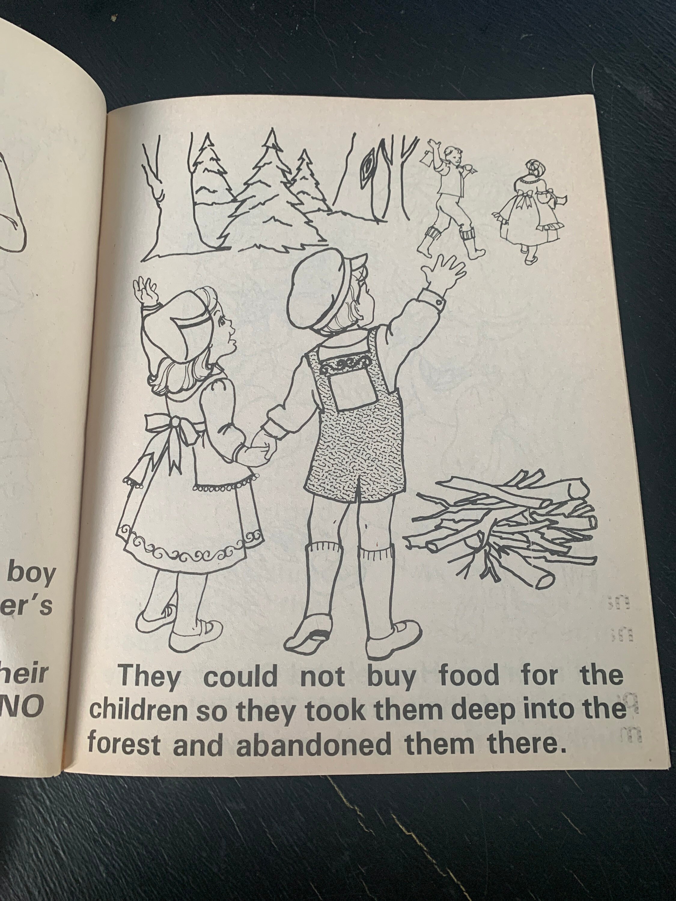 Hansel & Gretel/ Landoll Unused Coloring Book/ Vintage 1990/ - Etsy