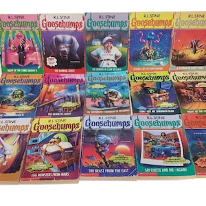 Goosebumps R.L. Stine Complete Set Original Series 1-62 Scholastic Good ...