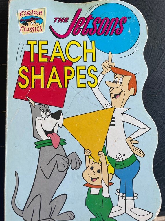 The Jetson Teach Shapes/cartoon Classic Landolls Board Book/ | Etsy